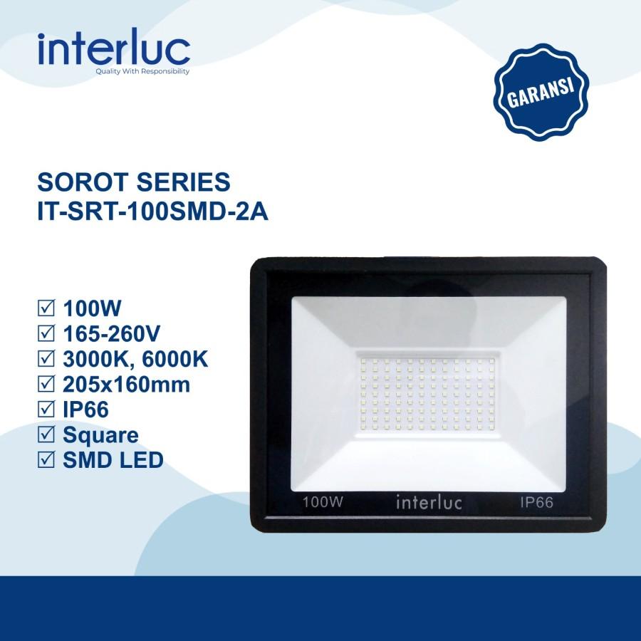 Interluc Lampu sorot SMD 100Watt