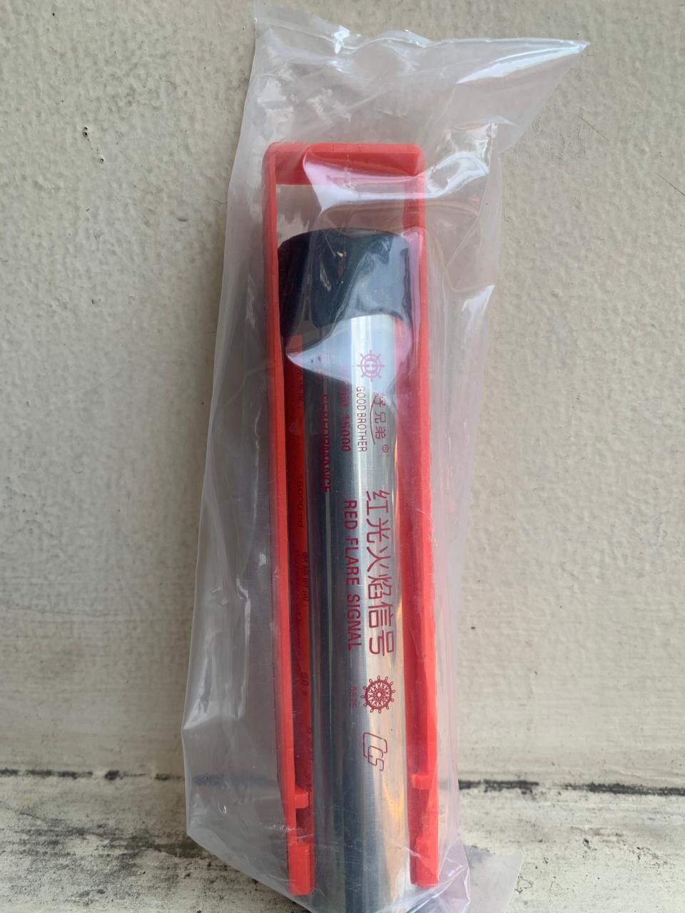 RED HAND FLARE GOOD BROTHER